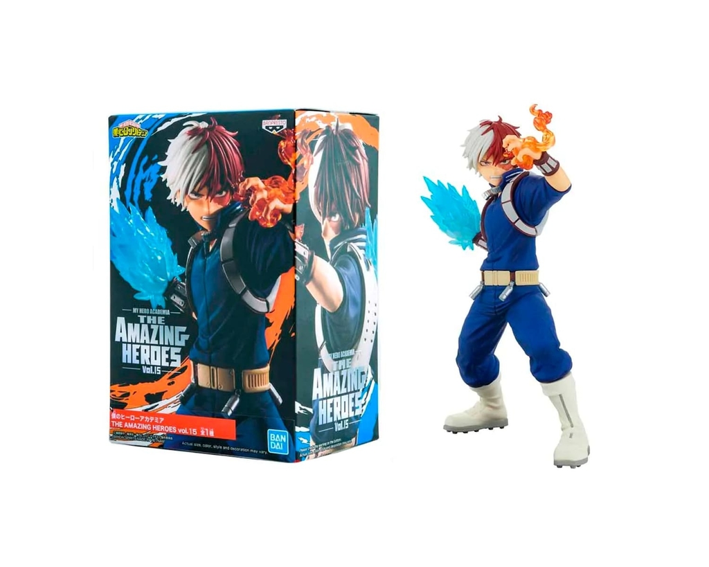 MY HERO ACADEMIA SHOTO TODOROKI THE AMAZING HEROES VOL.15 - Juanchitoys